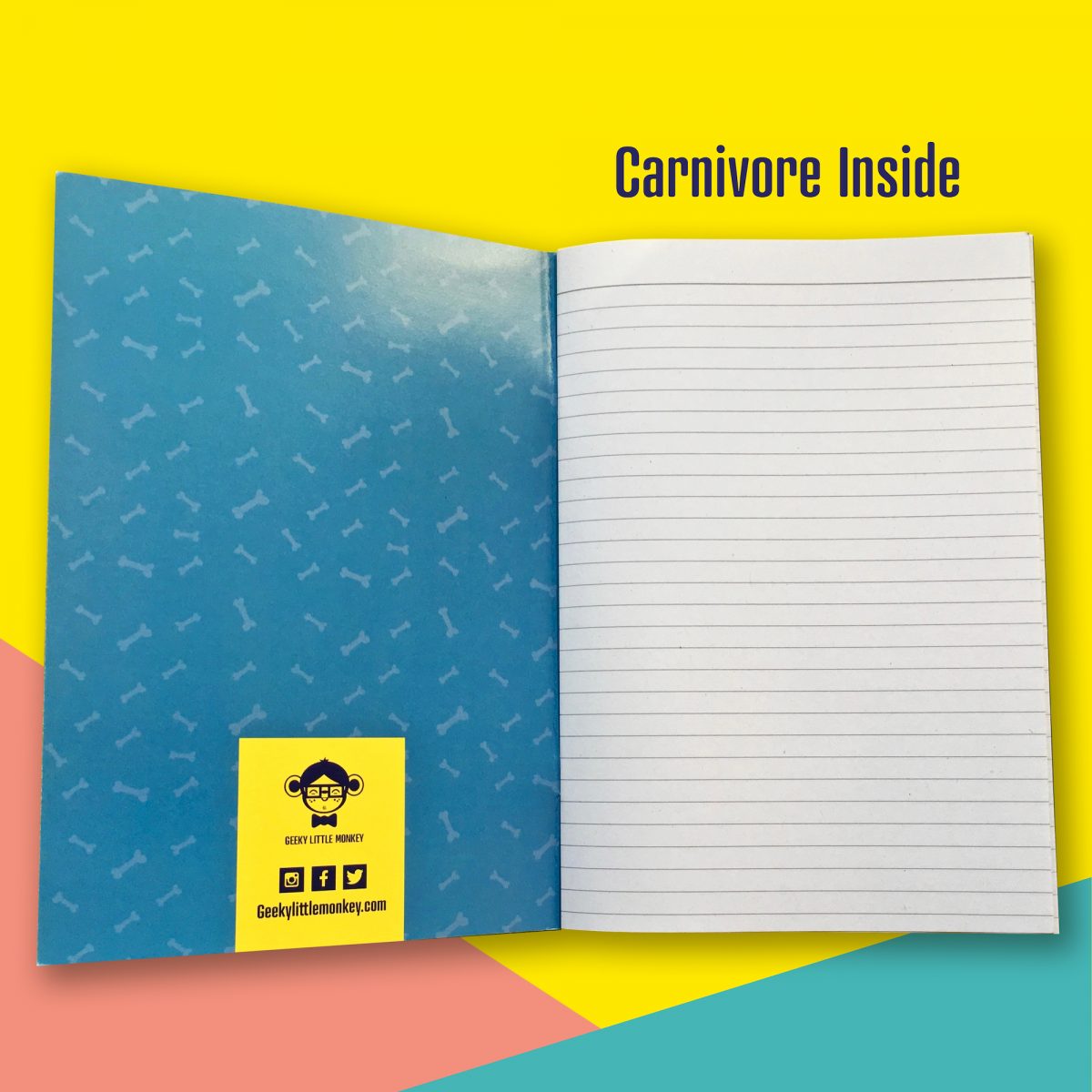 Carnivore Dinosaur A5 Notebook – Urban Makers