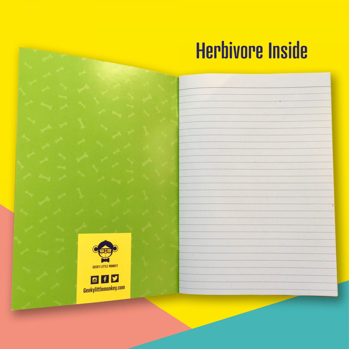 Herbivore Dinosaur A5 Notebook – Urban Makers
