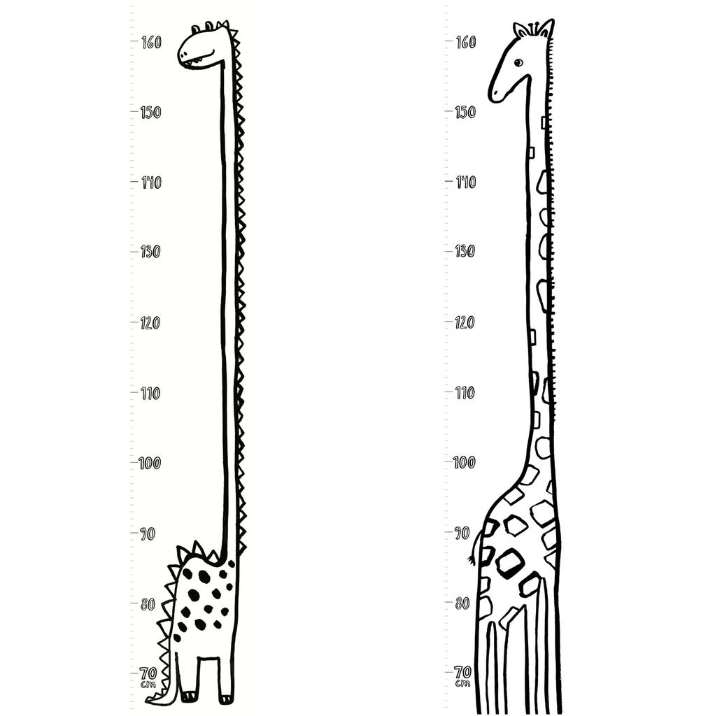 Giraffe wall height chart – Urban Makers