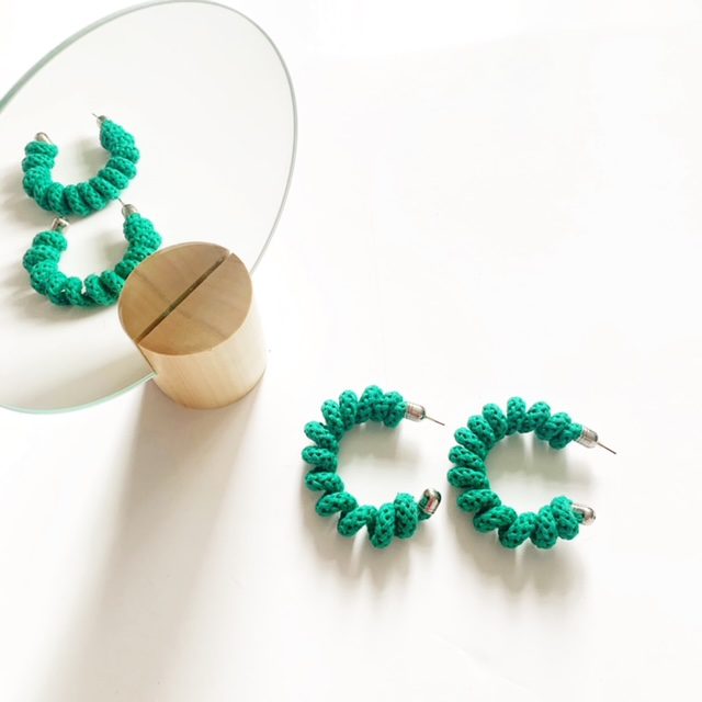 The Spring Hoop Earrings - Colourful Statement Hoops – Urban Makers