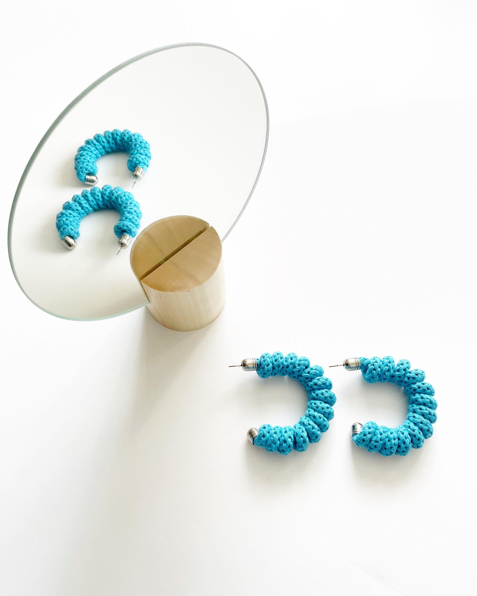 The Spring Hoop Earrings - Colourful Statement Hoops – Urban Makers