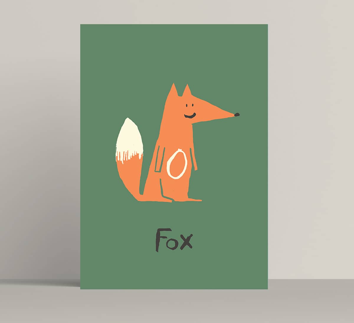 Fox print - Size A5 and A4 – Urban Makers