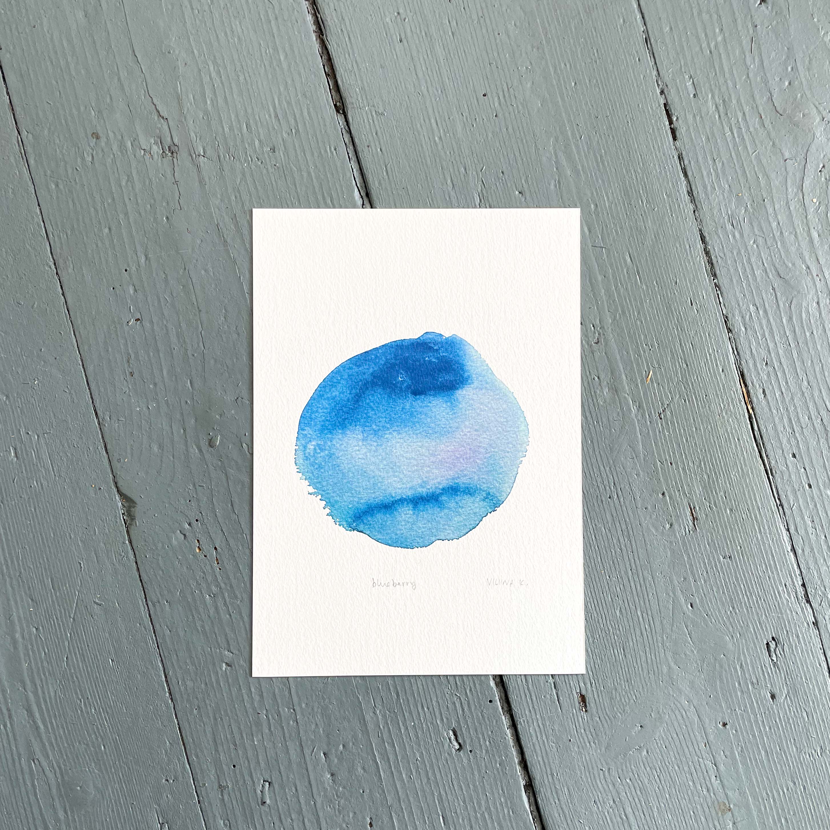 Blueberry - Art print – Urban Makers