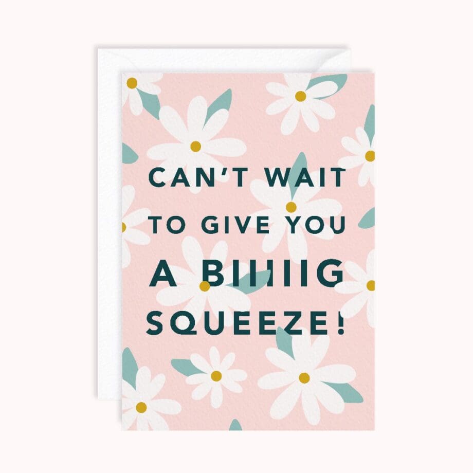 Big Squeeze | Long Distance Greeting Card | Miss You – Urban Makers