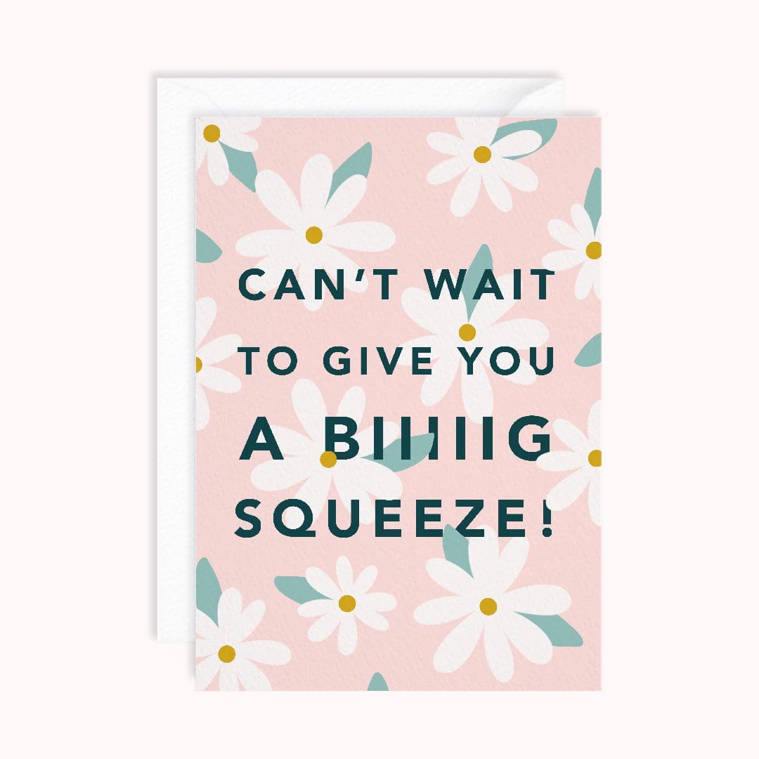 Big Squeeze | Long Distance Greeting Card | Miss You – Urban Makers